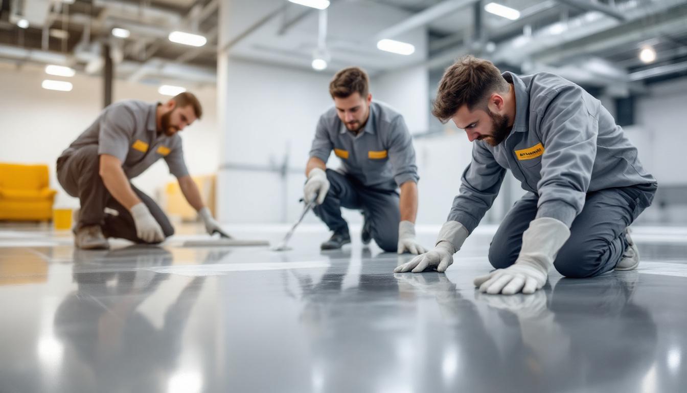 Sol Résine Epoxy - Pose et Rénovation de Sols en Résine Epoxy Professionnel